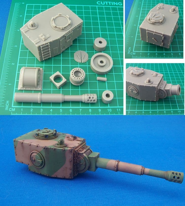 1x Tinnelon Pattern Tank Turret Kit