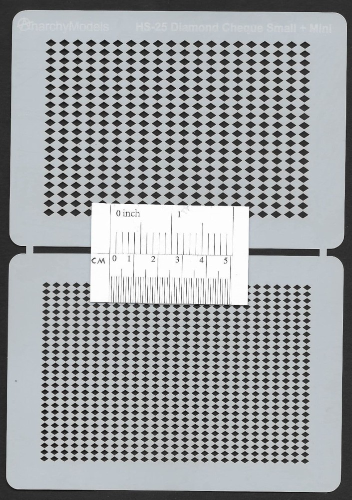 HS25 - Diamond Cheque Small Mini